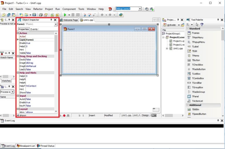 Builder — VCL Forms Application — C++